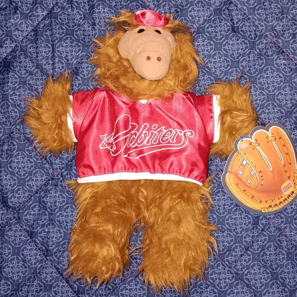 Vintage | Other | 988 Alf Orbiters Baseball Hand Puppet Plush Vintage ...